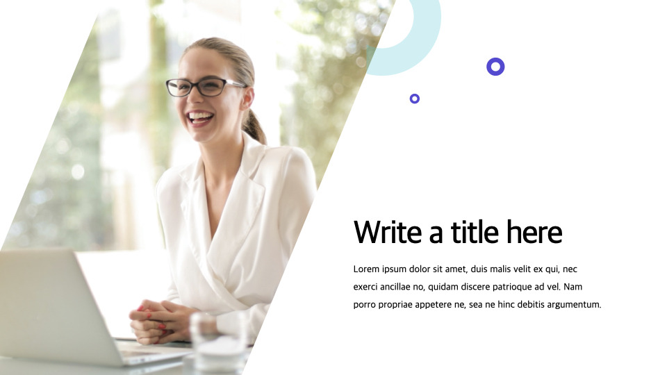 Business Plan company profile template design