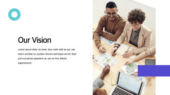 Business Plan company profile template design