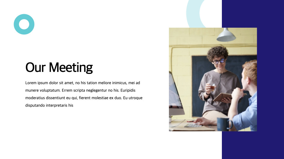 Business Plan company profile template design