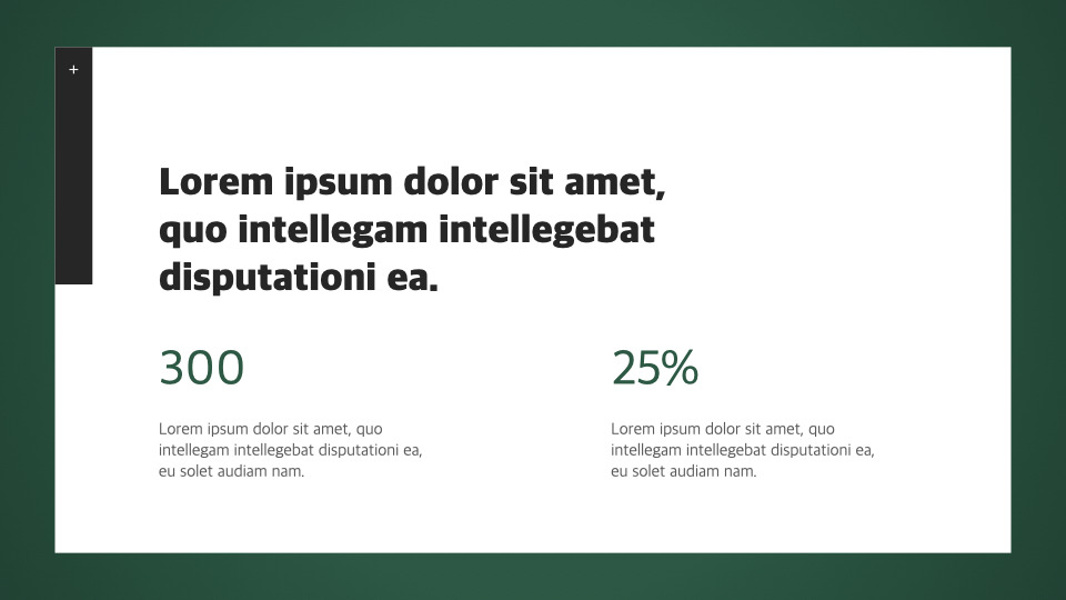 Business Project Minimal slides presentation