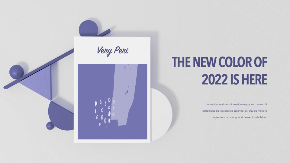 Color of the Year 2022 slideshare ppt