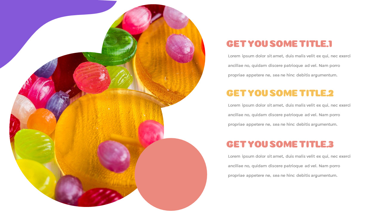 Candy slide template|Construction|PPT