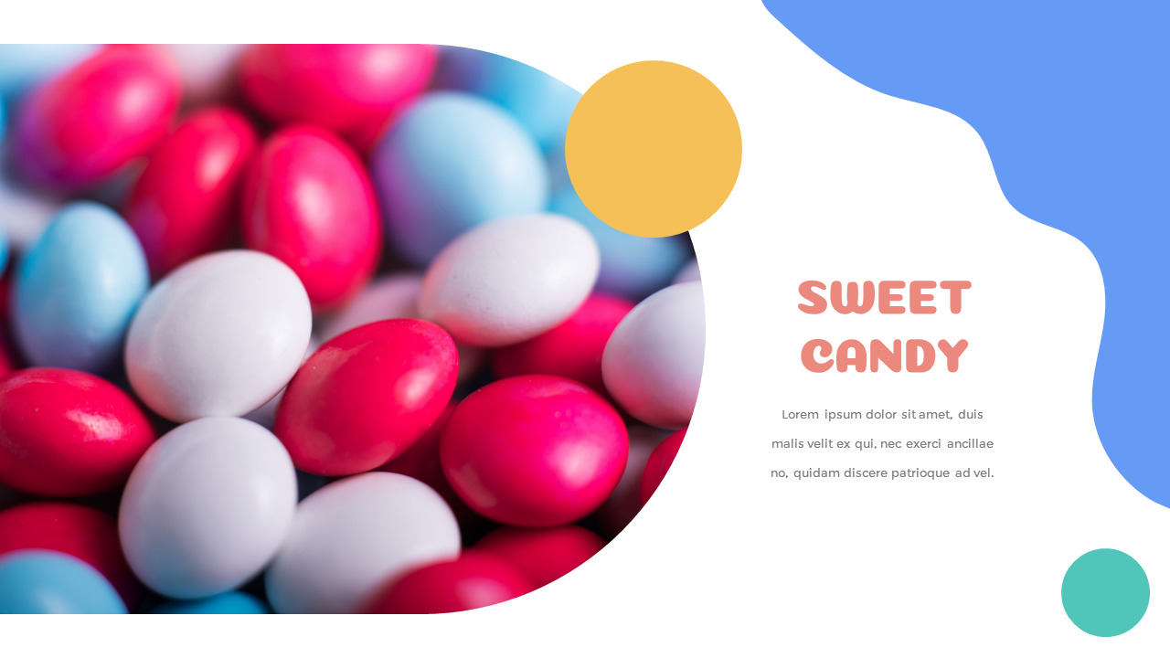 Candy slide template|Construction|PPT