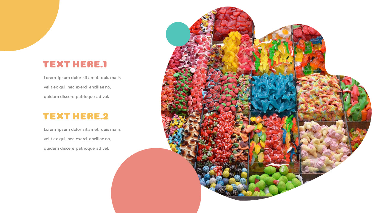 Candy slide template|Construction|PPT