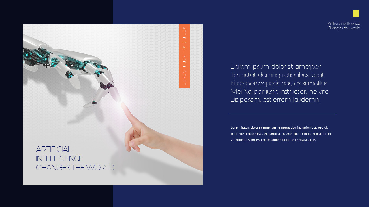 Artificial Intelligence Robotics PPT Backgrounds