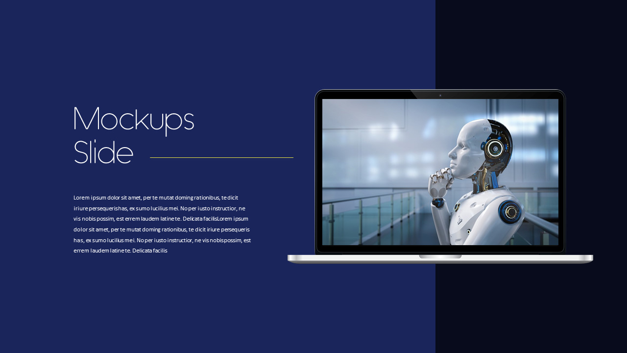 Artificial Intelligence Robotics PPT Backgrounds