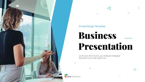 Business Presentation Simple Business Presentation Examples