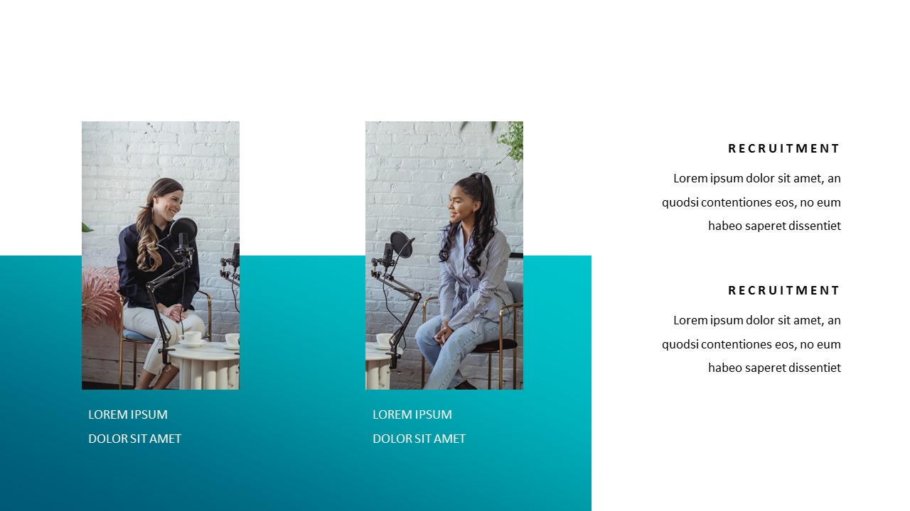 Recruitment Presentation Templates Design