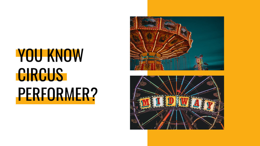 Circus Google Slides Themes for Presentations|Lifestyle