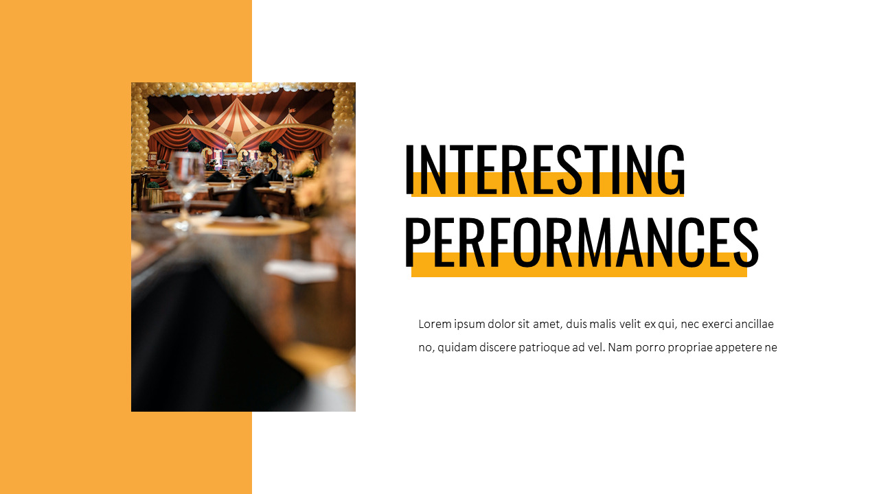 Circus Google Slides Themes for Presentations|Lifestyle