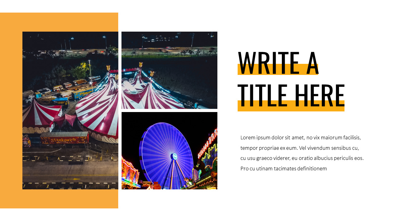 Circus Google Slides Themes for Presentations|Lifestyle