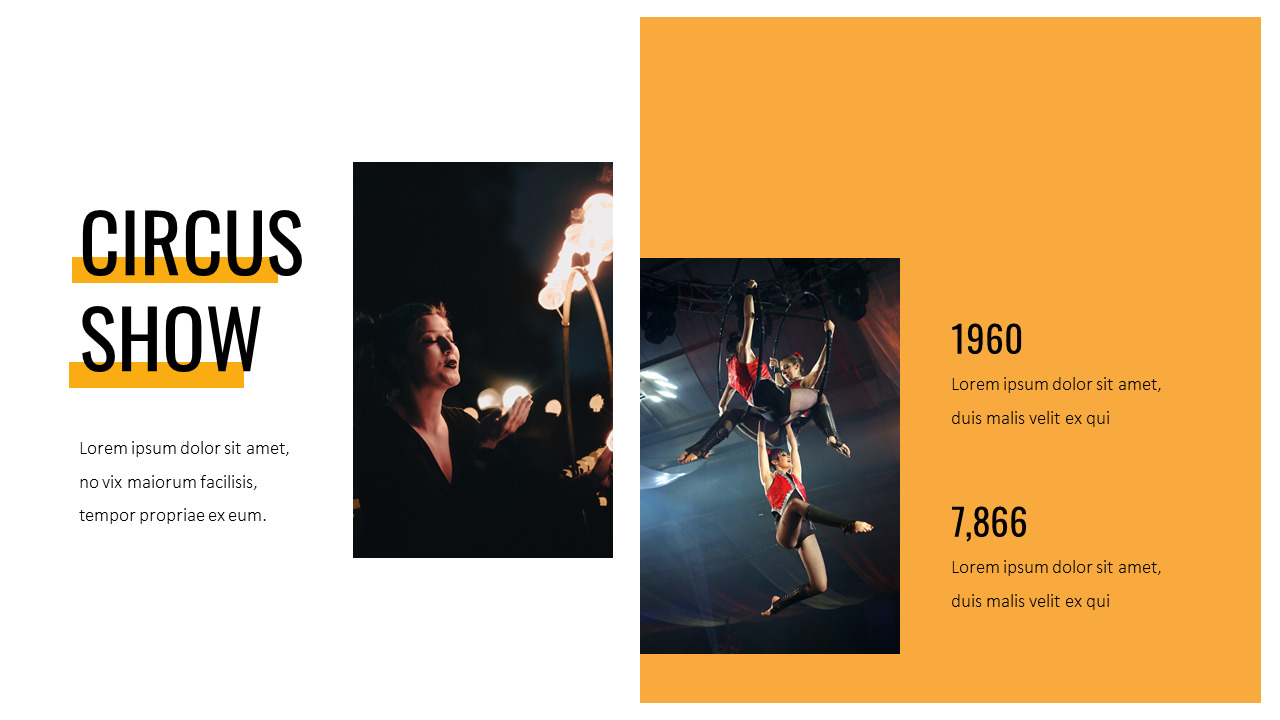 Circus Google Slides Themes for Presentations|Lifestyle