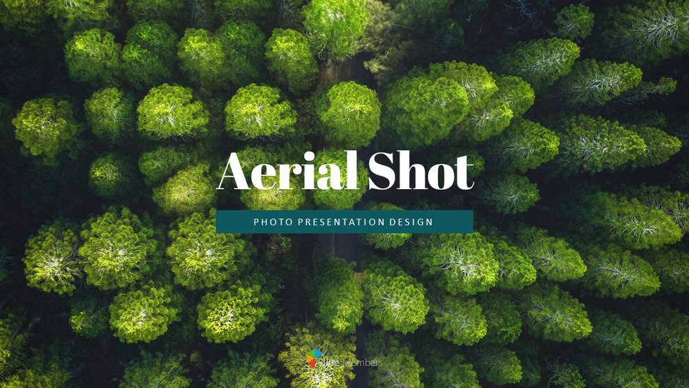 Aerial Shot PowerPoint Templates Design|Lifestyle