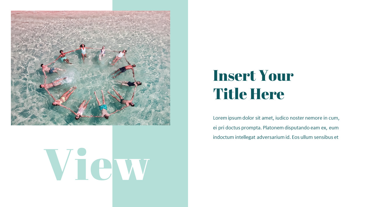 Aerial Shot PowerPoint Templates Design|Lifestyle