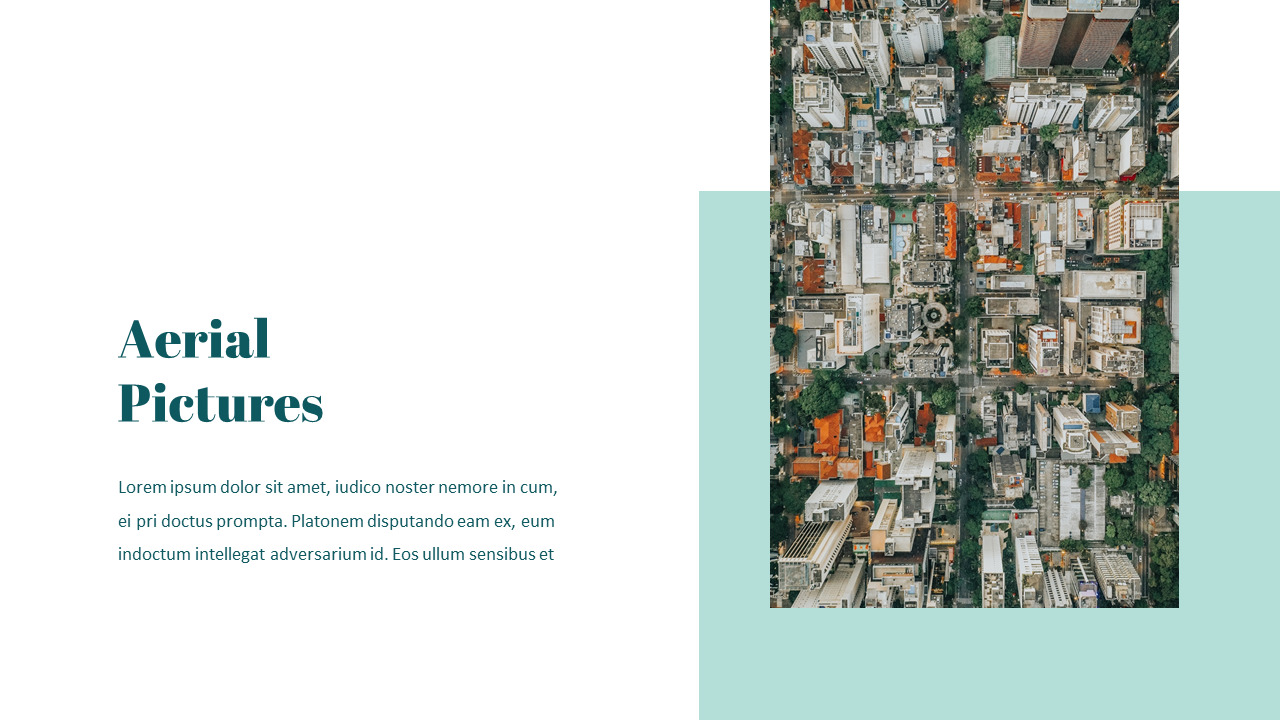 Aerial Shot PowerPoint Templates Design|Lifestyle