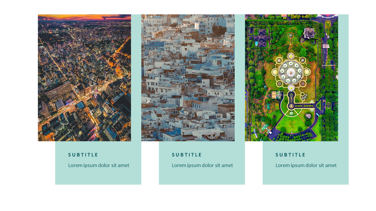 Aerial Shot PowerPoint Templates Design|Lifestyle