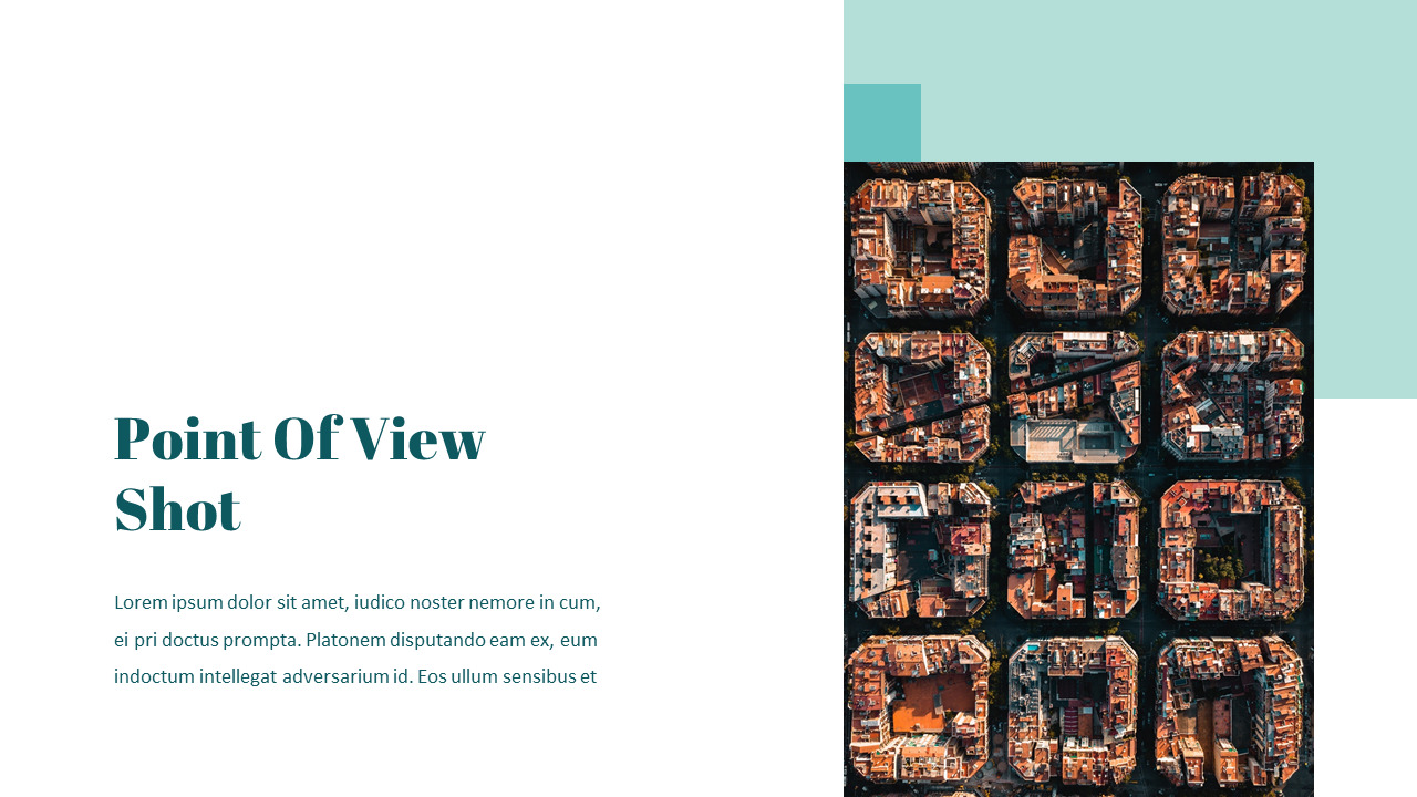 Aerial Shot PowerPoint Templates Design|Lifestyle