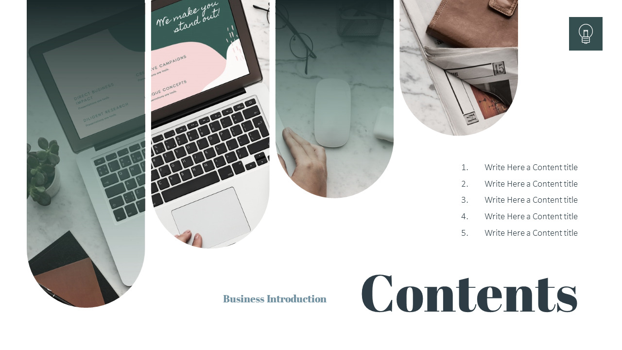 Business Introduction Product Deck|PPT Templates