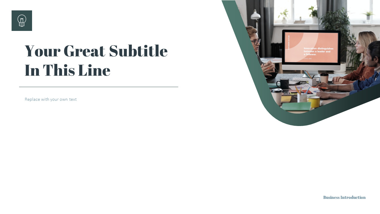 Business Introduction Product Deck|PPT Templates