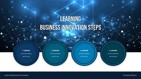 Learning Business Innovation elegant ppt templates