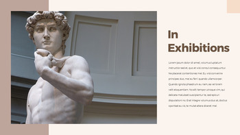 Museum powerpoint template|Lifestyle