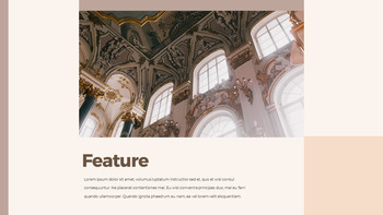 Museum powerpoint template|Lifestyle