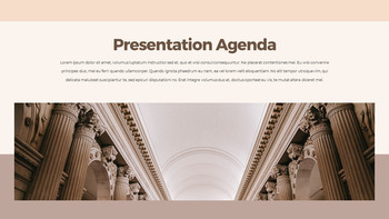 Museum powerpoint template|Lifestyle