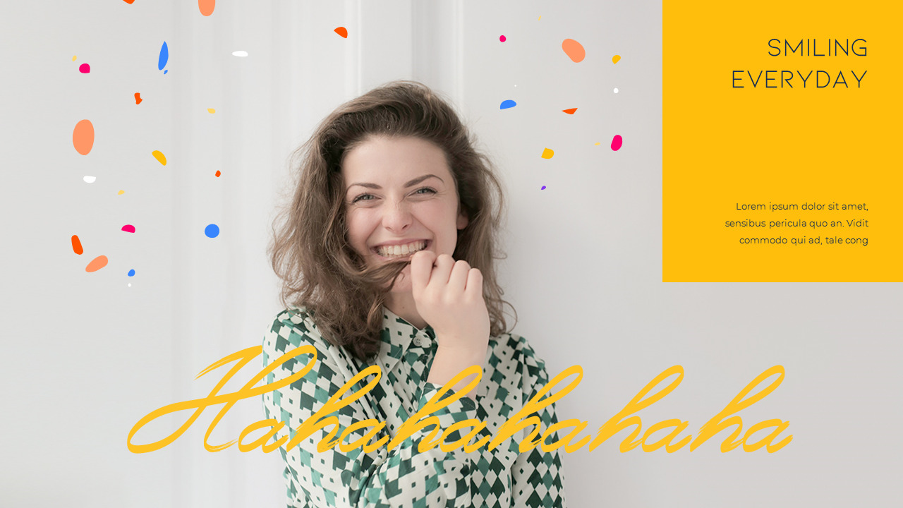 Reasons to Smile Every Day Effective PowerPoint Presentations|Lifestyle ...