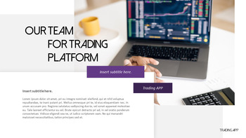 TRADING APP Presentation