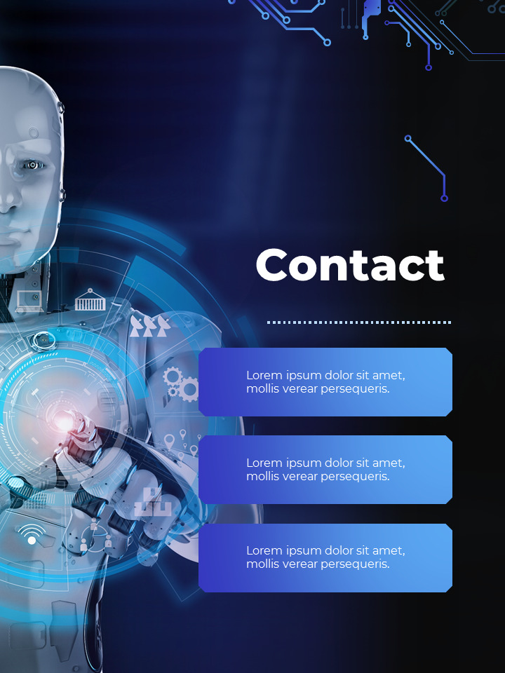 AI Robotics Company Proposal Presentation PowerPoint