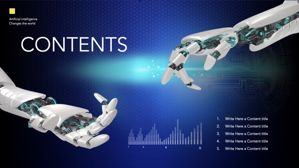 Artificial Intelligence Robotics Ultimate Keynote Template