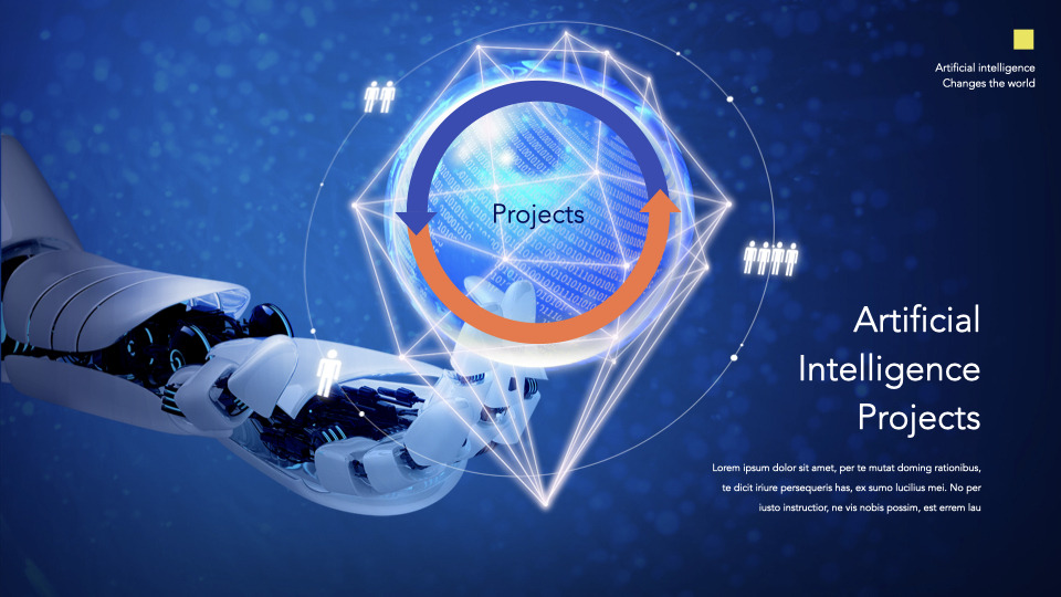 Artificial Intelligence Robotics Ultimate Keynote Template