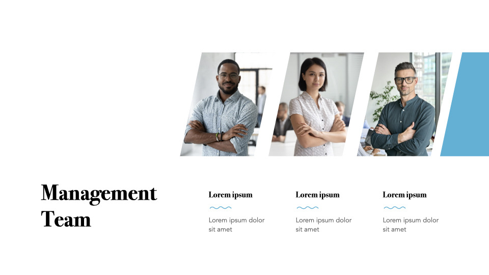 Business Presentation Simple presentation slide design