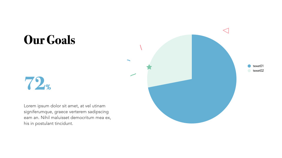 Business Presentation Simple presentation slide design