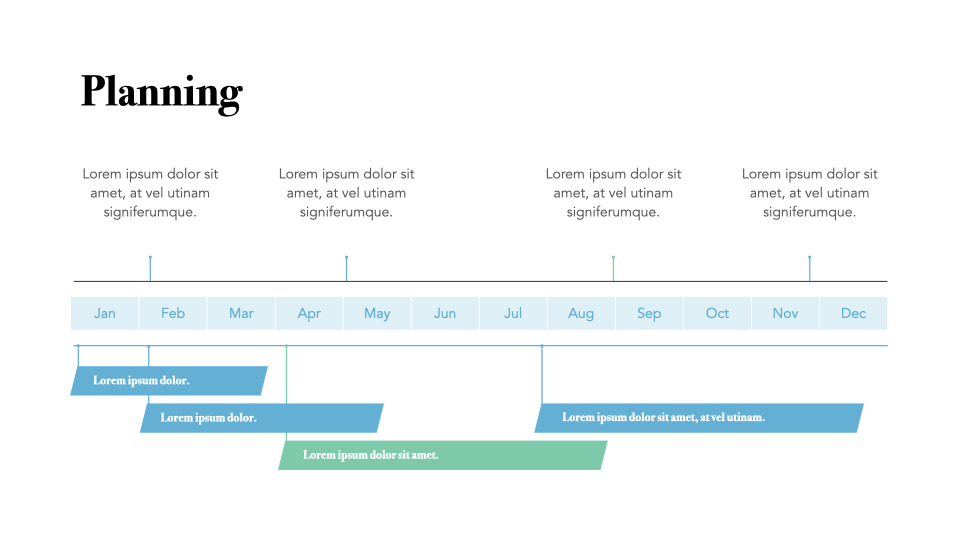 Business Presentation Simple presentation slide design