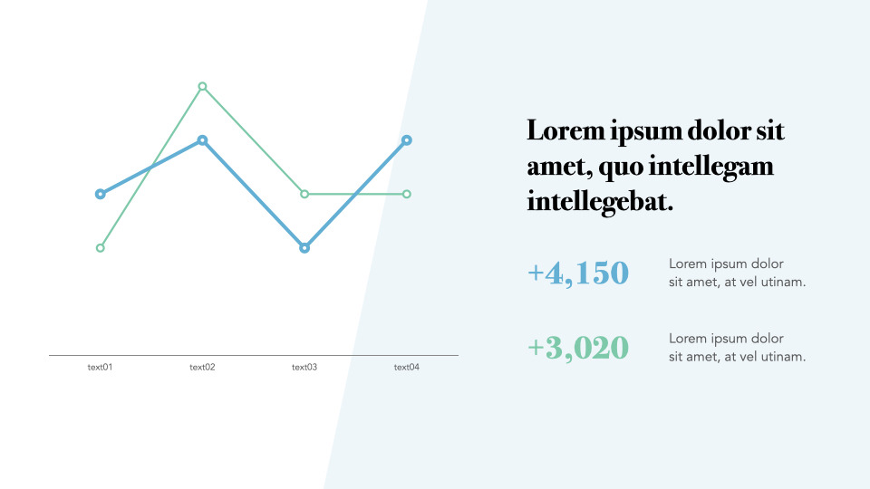 Business Presentation Simple presentation slide design