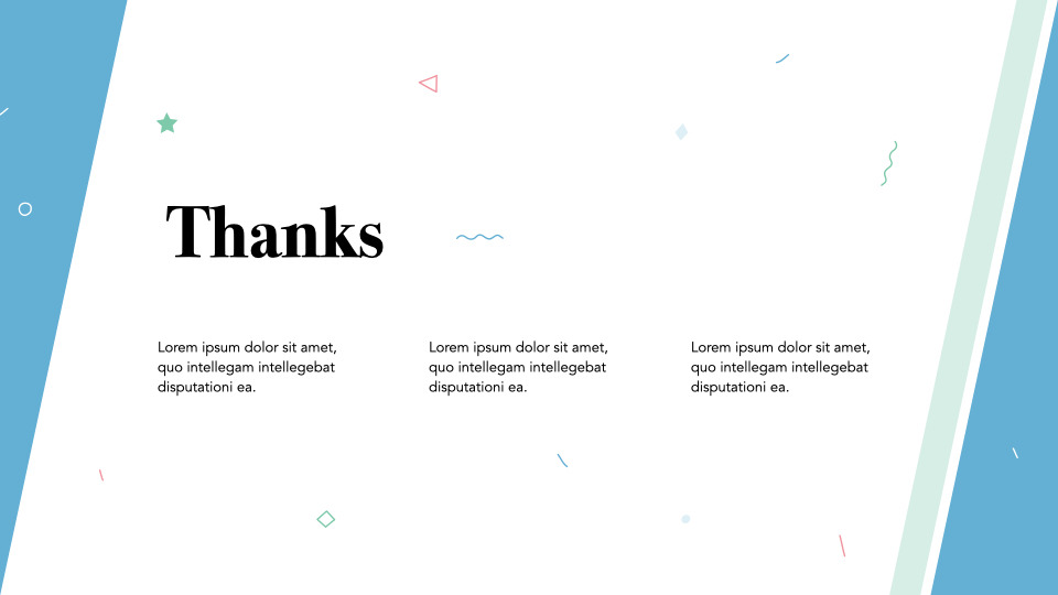 Business Presentation Simple presentation slide design