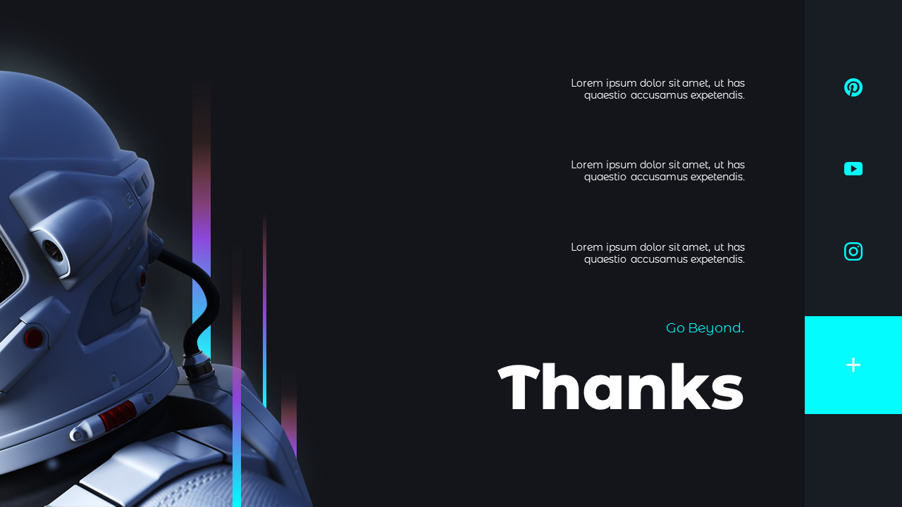 Space Concept Pitch Deck pitch presentation template