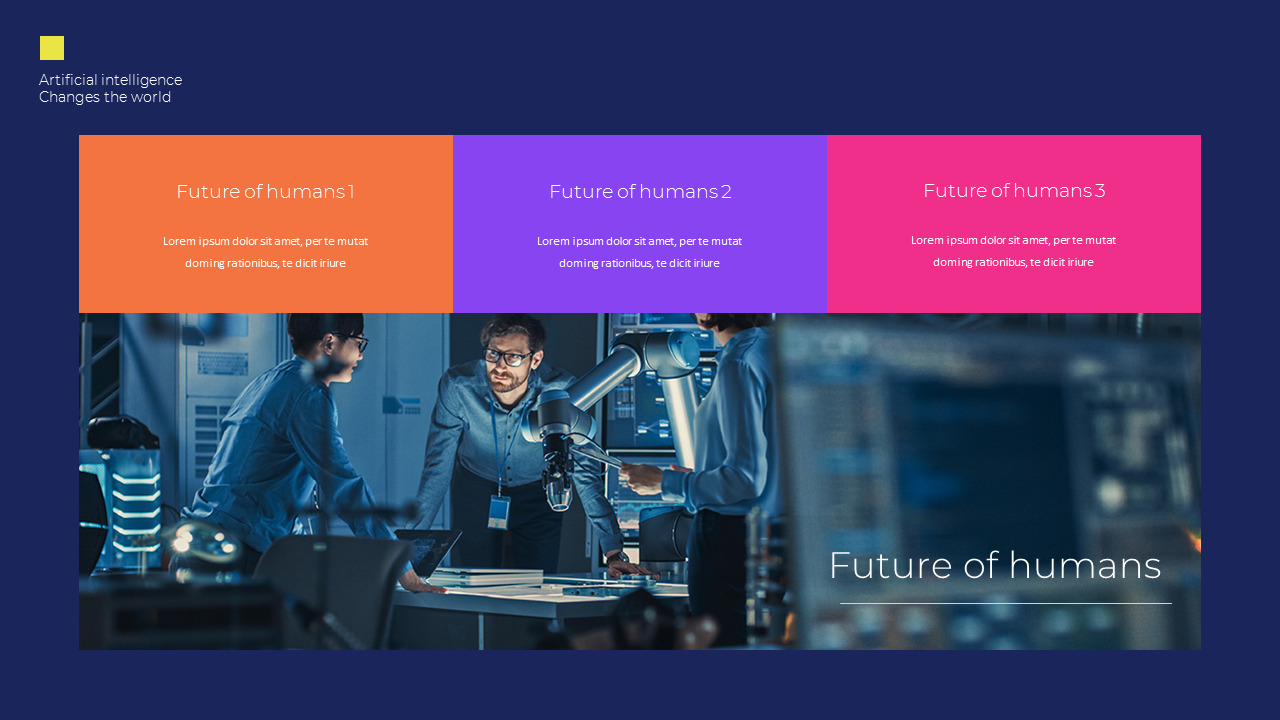 Artificial Intelligence Robotics Presentation Google Slides Templates