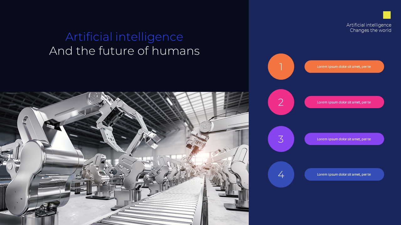 Artificial Intelligence Robotics Presentation Google Slides Templates