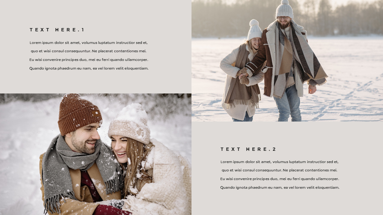 Cozy and Winter PPT Presentation|Lifestyle|Templates