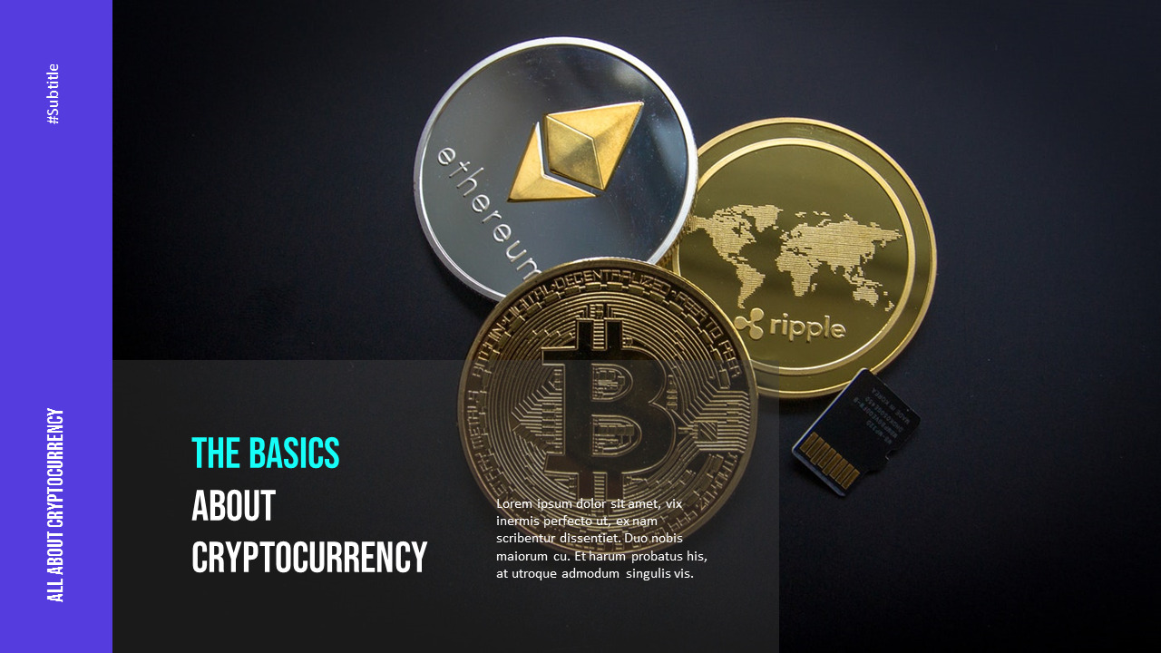 Cryptocurrency PowerPoint Design Download