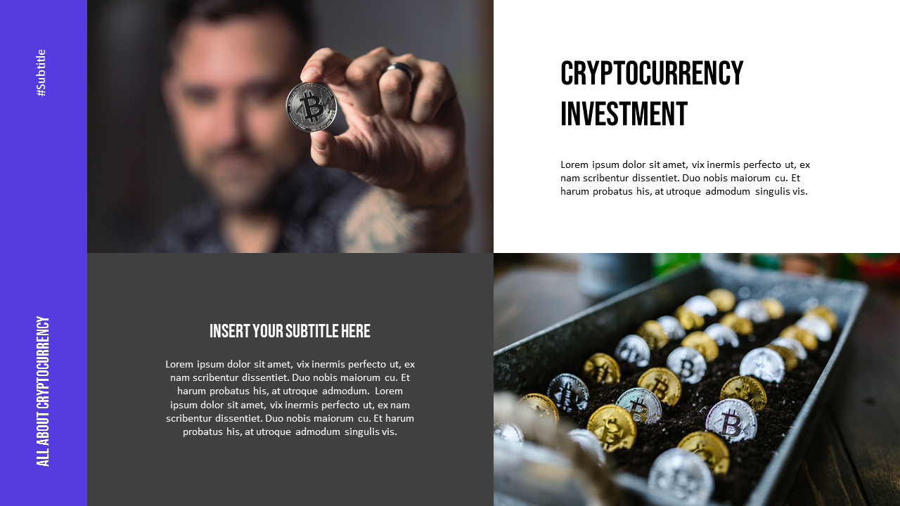 Cryptocurrency PowerPoint Design Download
