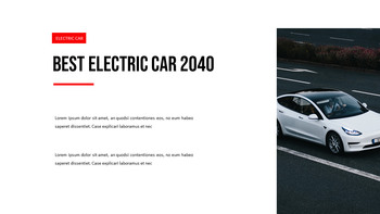Electric Car power point powerpoint|IT/Commerce|Templates