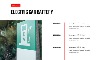 Electric Car power point powerpoint|IT/Commerce|Templates