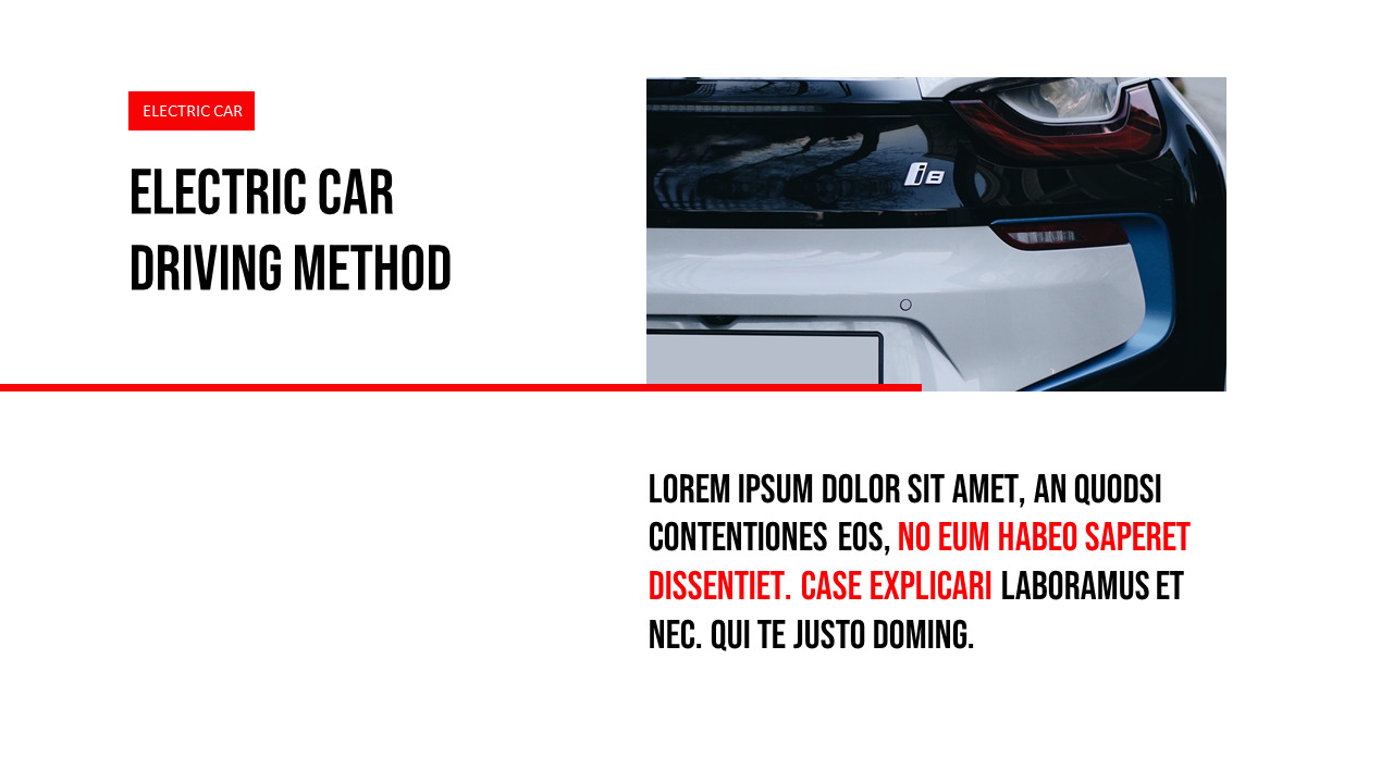 Electric Car power point powerpoint|IT/Commerce|Templates