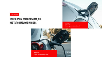 Electric Car power point powerpoint|IT/Commerce|Templates