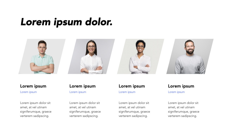 Long Shadow Concept Simple Keynote to PPT