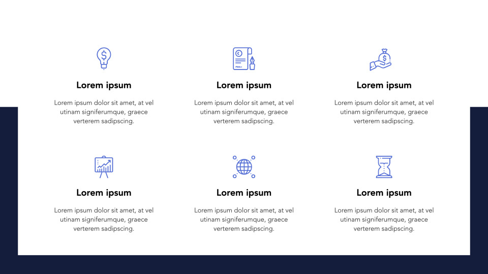 Long Shadow Concept Simple Keynote to PPT