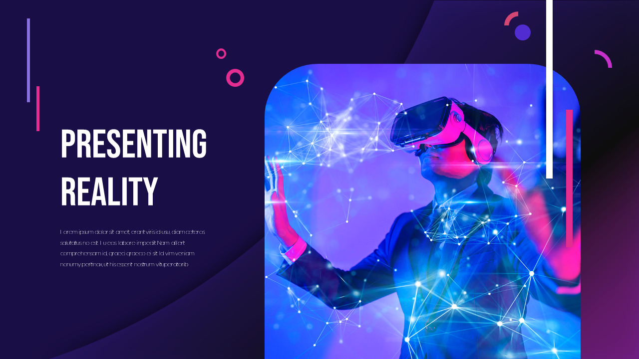 Vision of the Metaverse professional presentation